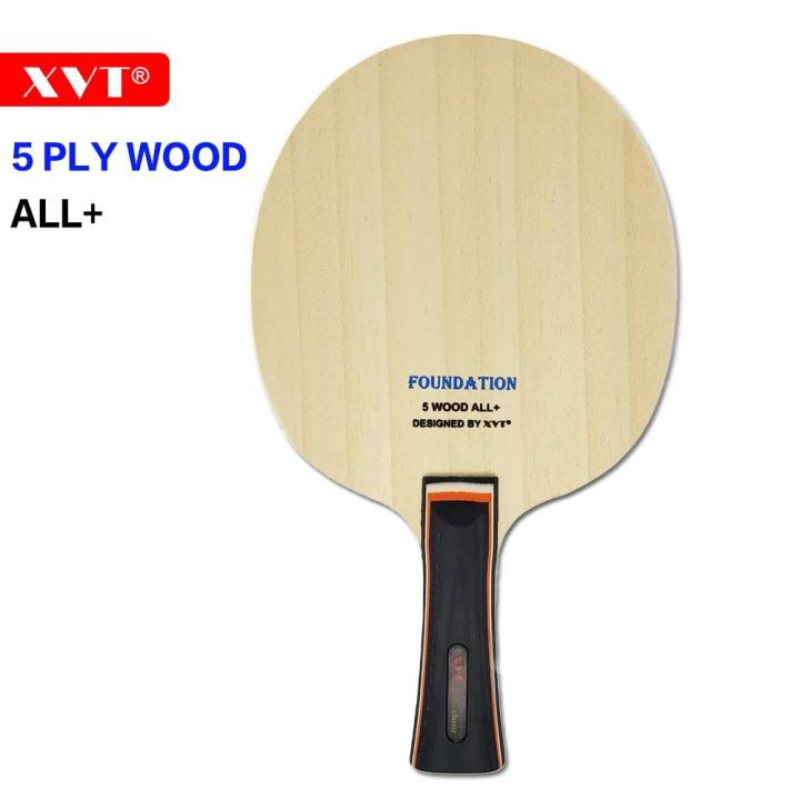 XVT Foundation 5 wood Table Tennis Blade/ ping pong Blade/ table tennis ...