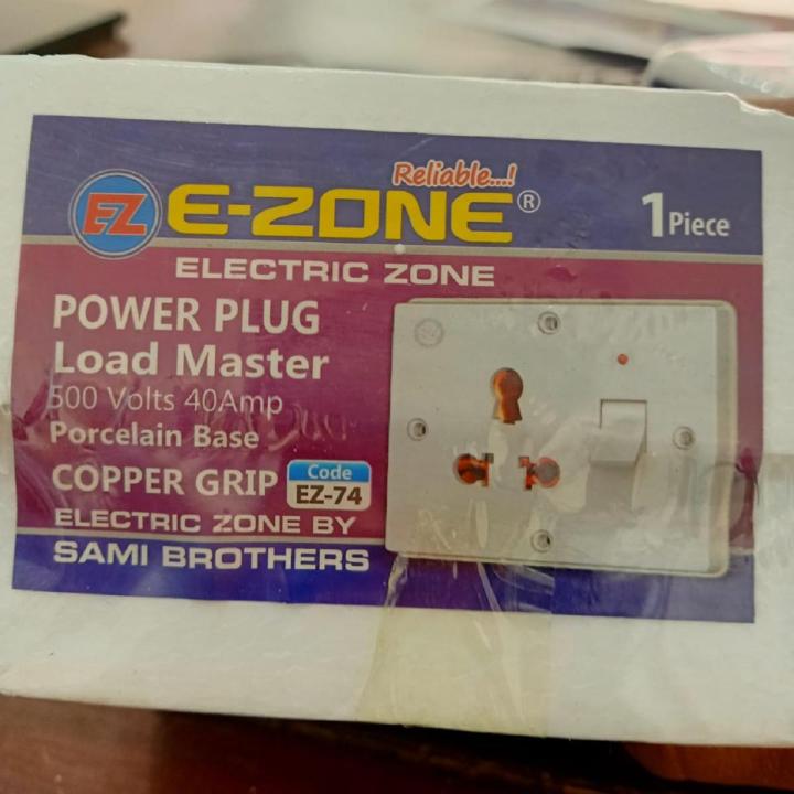 Power plug, e-zone, diy, tools, 240v 40Amp China Fitting | Daraz.pk