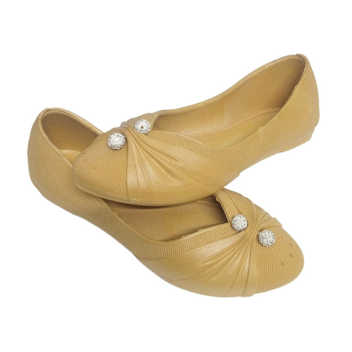 Ladies shoes beautiful design soft rubber nylon plastic comfortable ...