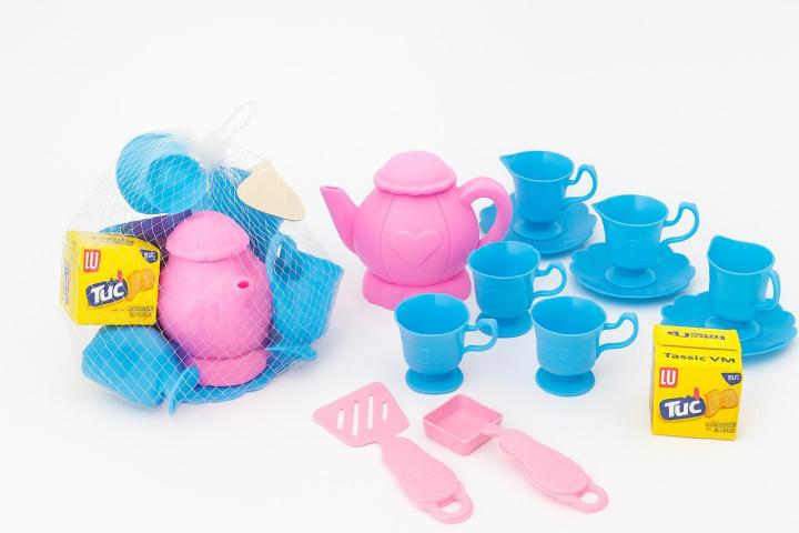Kids Tea Set with Cups, Saucers, and Accessories , Coffee Set Toy For ...