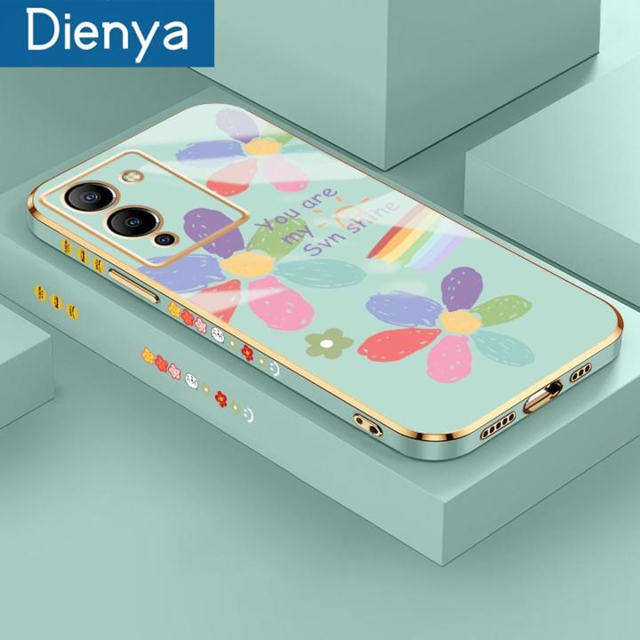 dienya For Infinix Note 12 G96 Case Rainbow Smile Flower New Design ...