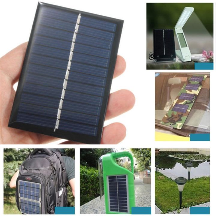 Portable Photovoltaic Bicycle Bike Mono Solar Panel DIY Charging Mini ...