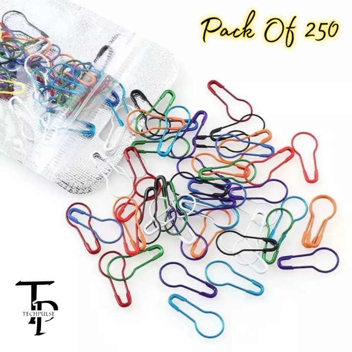 Imported Coil Less Safety Pins for Hijab/Scarf (10 | 20 | 30 | 40 | 50 ...