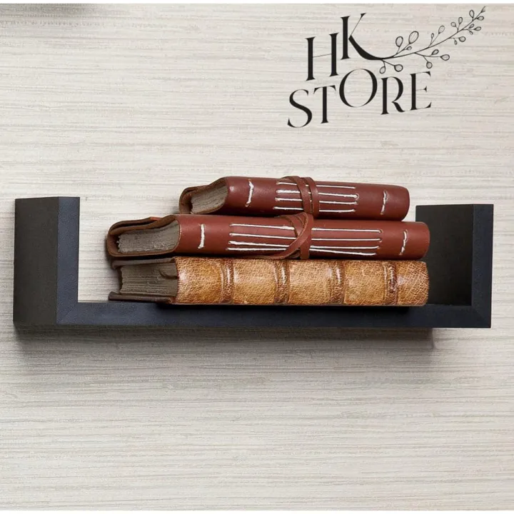 U shape Wall shelf Floating wall shelves Wall mounted decoration shelf ...