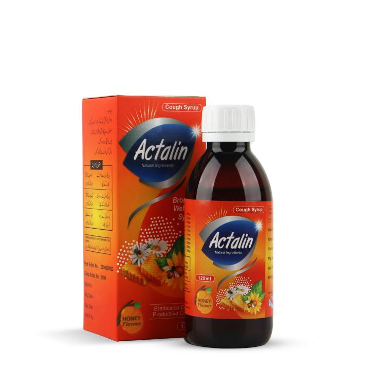 Actalin Syrup Honey – Relieves Cough & Chest Congestion | Soothes ...