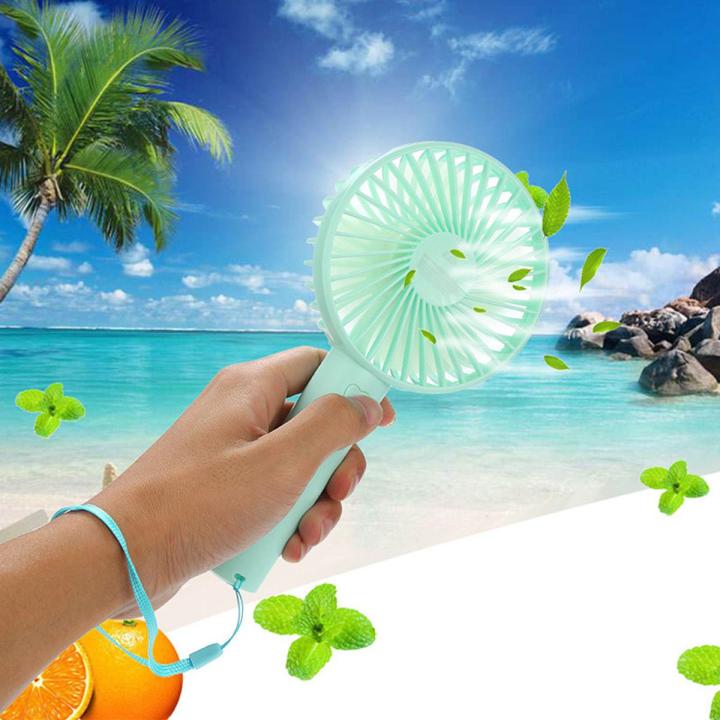 battery charging cooling USB portable electric hand rechargeable mini ...