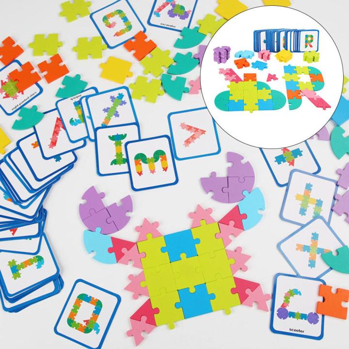 Jigsaw Puzzle Fine Motor Skills Educational Logic Puzzles for Children ...