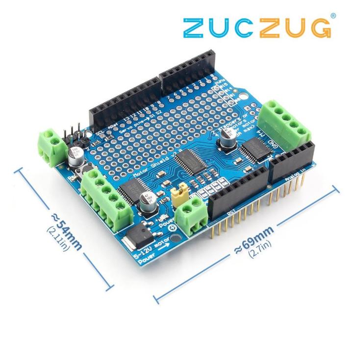 Standard IIC I2C TB6612 Mosfet Stepper Motor PCA9685 PWM Servo Driver Shield V2 For Arduino ...