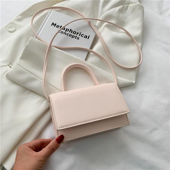 Yfashion Fashion Mini Girls Messenger Bags Cute Solid Crossbody Bag ...