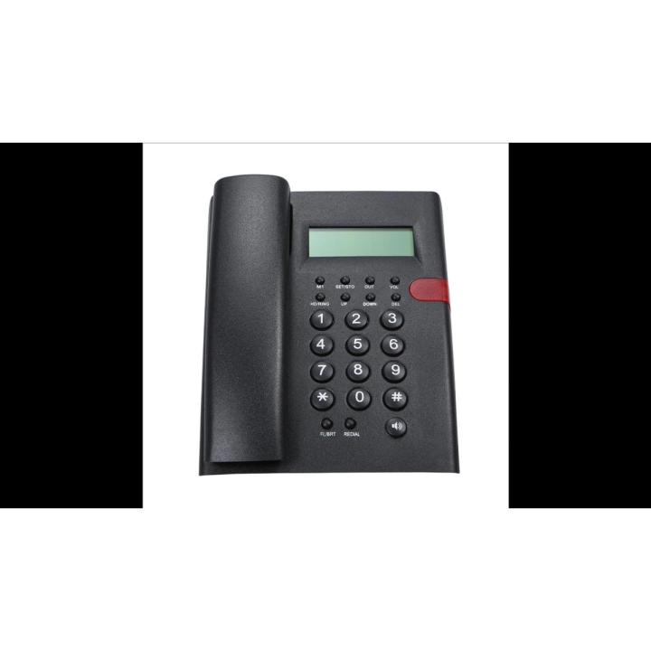 Loud Speaker White or Black desktop Landline Set PTCL Set Phone Wired ...