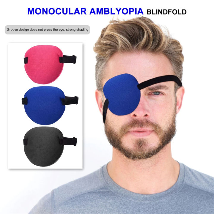 Medical Concave Eye Patch Foam Groove Washable Eyeshades For Strap Kids ...