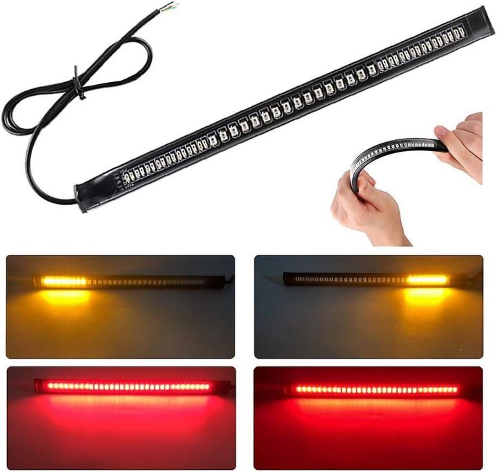 Motorcycle Back Light Strip With Indicator Vintage Cafe Racer All Bikes ...