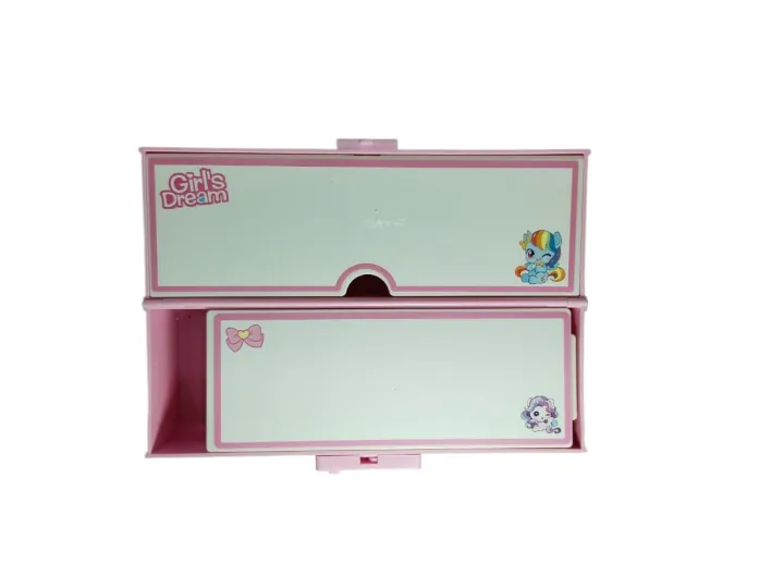Cute Password Lock Pencil Case for Kids | Cartoon Space & Unicorn ...