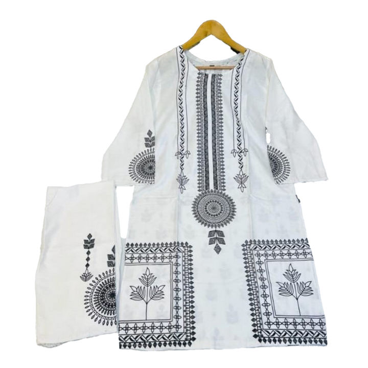 Stylish Collection Stitched 2pc Dress for Women - Dress For Girls - Dress For Women - Stitched ...