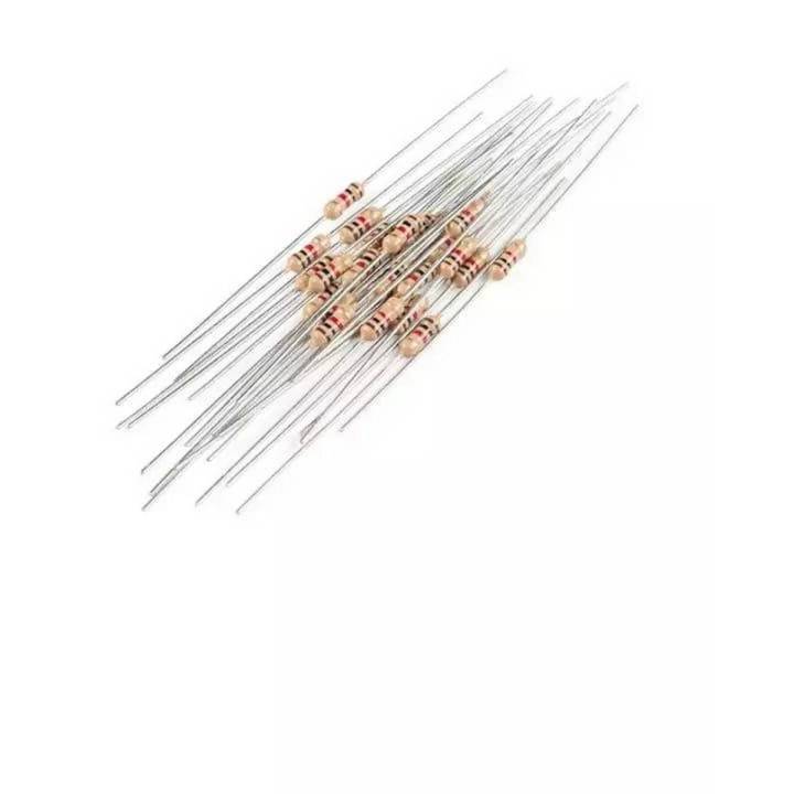 Pack Of 30 Pcs - Resistor 1K Ohm Resistance - 1/4W | Daraz.pk