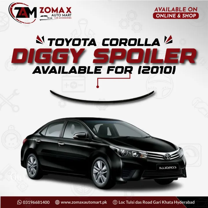 Diggy Spoiler For Car | Daraz.pk
