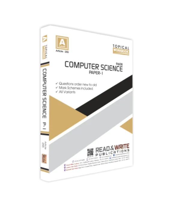 Computer Science A Level Paper-1 Topical Workbook | Daraz.pk