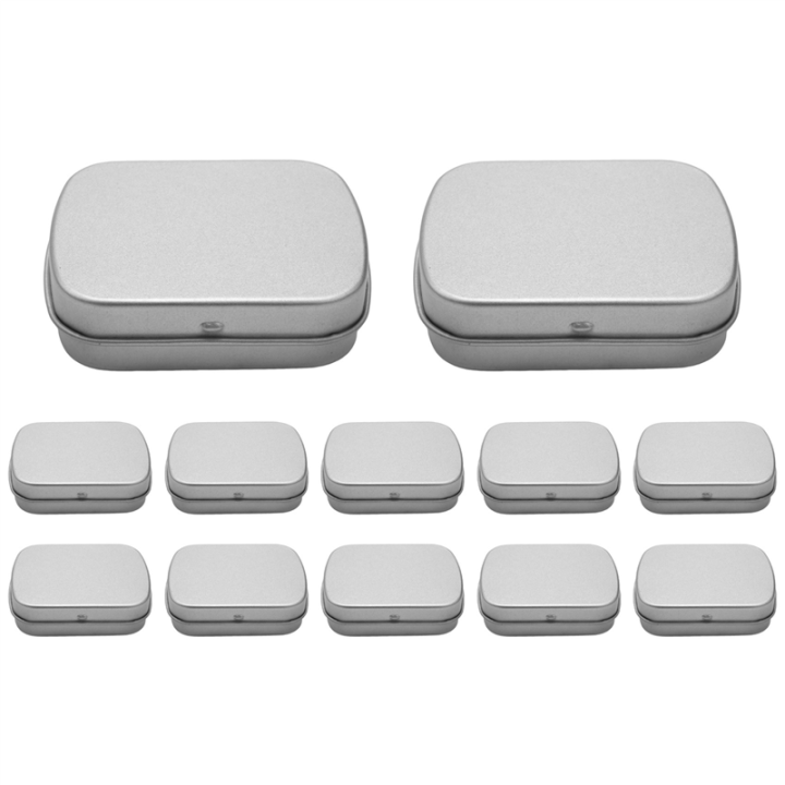 Metal Containers-12 Pack Metal Mini Portable Box Containers | Daraz.pk