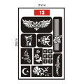 JM Hollow Adhesive Simple Small Pattern Tattoo Inkjet Template ...