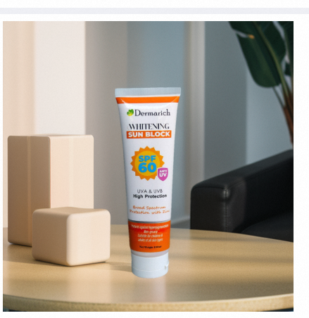 Dermarich High Protection Whitening Sunblock With 60 SPF | Daraz.pk