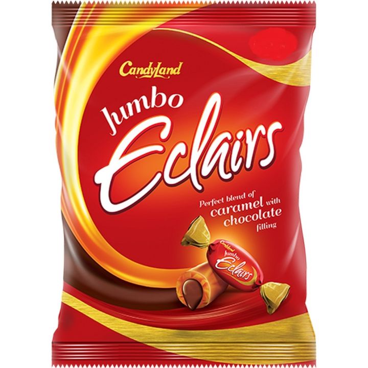Jumbo Eclairs (Caramel with Chocolate ) | Daraz.pk