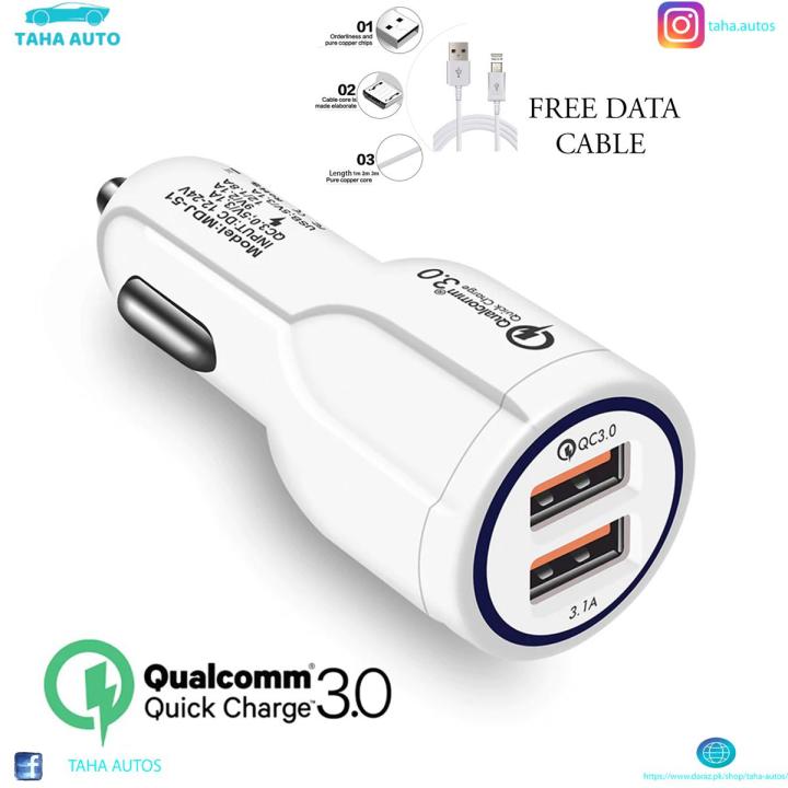 Samsung original Car Fast Charger 3.0/3.1 Fast charging Adopter with ...