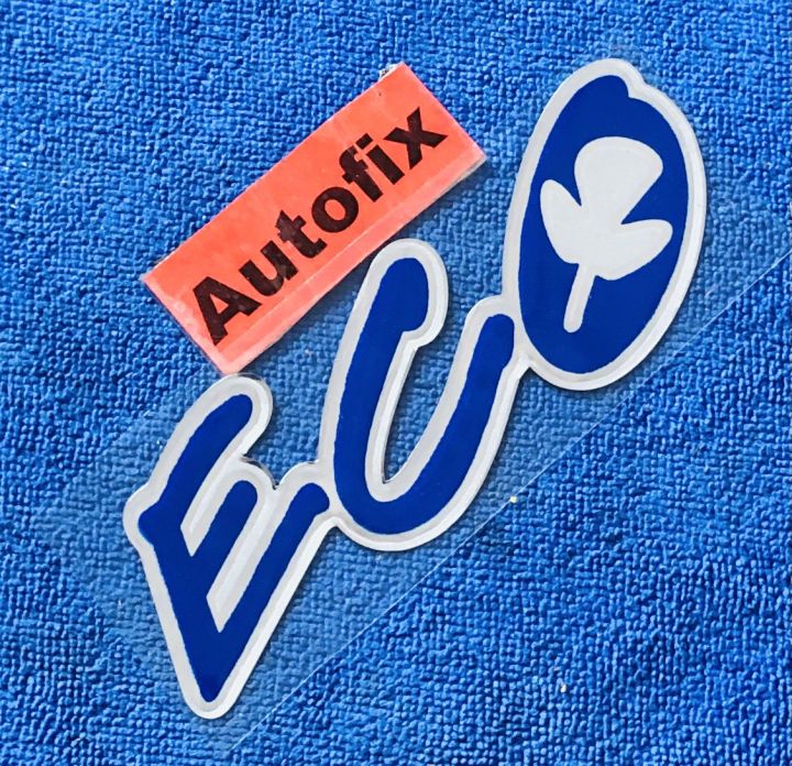 Car Styling rear PVC ECO Sticker Blue Color 01 PC | Daraz.pk