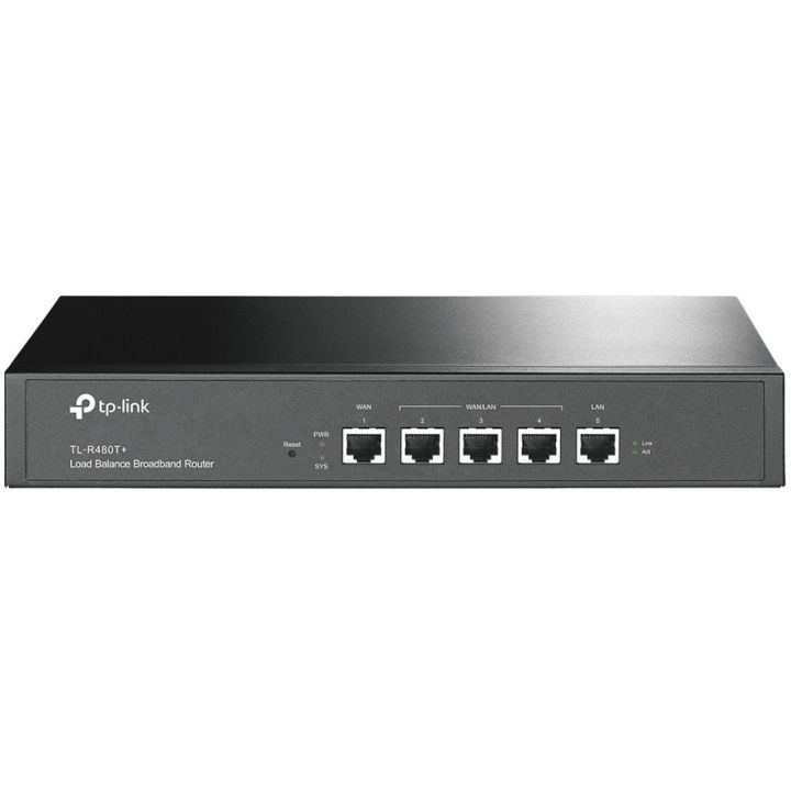 TP-Link TL-R480T+ V9 Desktop/Rackmount Load Balance Broadband Router ...