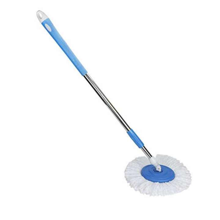 Premium 360° Magic Spin Mop Set with Bucket – Stainless Steel Wringer ...