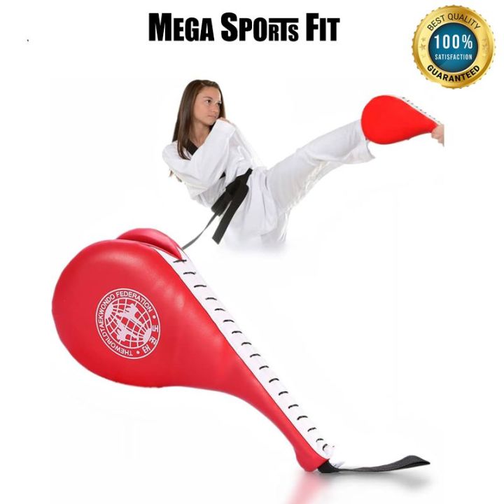 Taekwondo Double Kick Pad Target Tae Kwon Do Karate Kickboxing Training ...