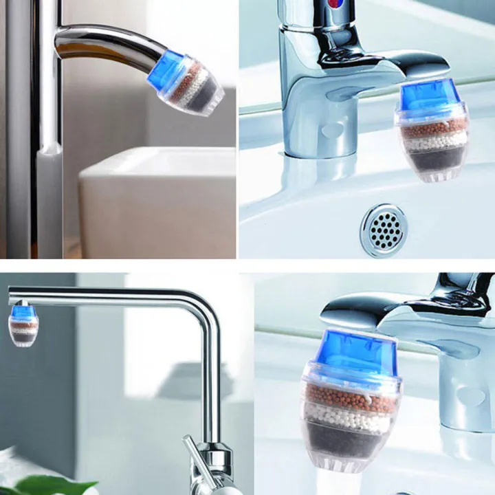 Kitchen Coconut Carbon Faucet Filter Water Purifier Cleaner Tap ...