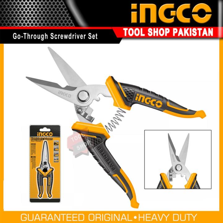Ingco Electrician Scissor 7 Inch - AE | Daraz.pk