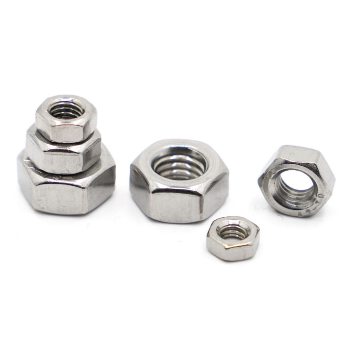 Hexagon Hex Nuts Metric Din934 M1 M1.2 M1.4 M1.6 M2 M2.5 M3 M4 M5 M6 M8 ...