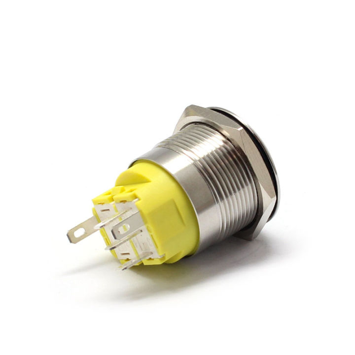 Component 22mm Metal Push Button Switch Dashboard Custom Symbol For Universal Motors Yacht ...