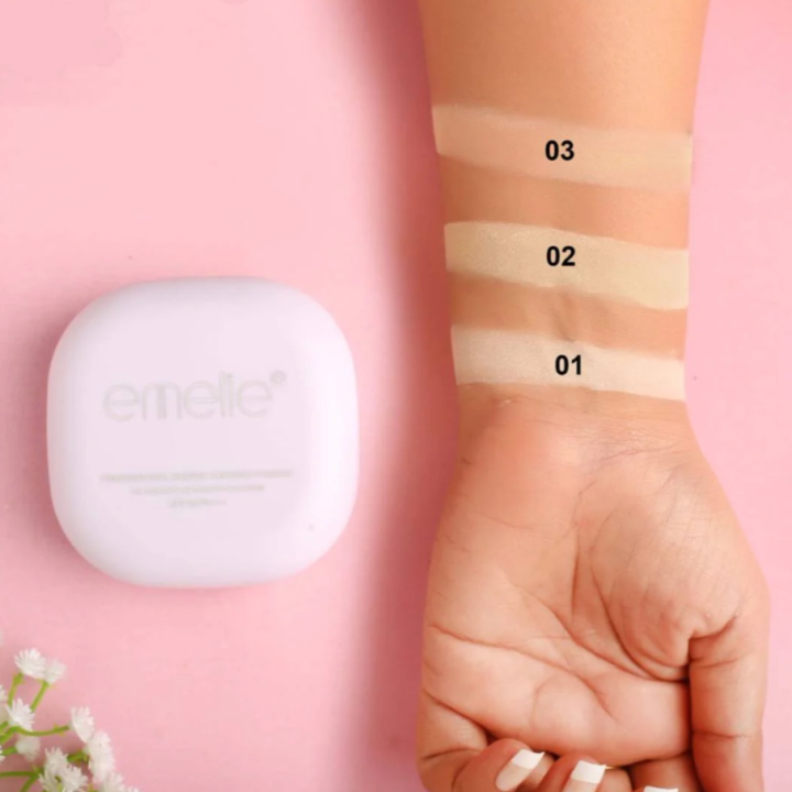 Emelie Pro Makeup Oil Control Matte Pressed Powder | Daraz.pk