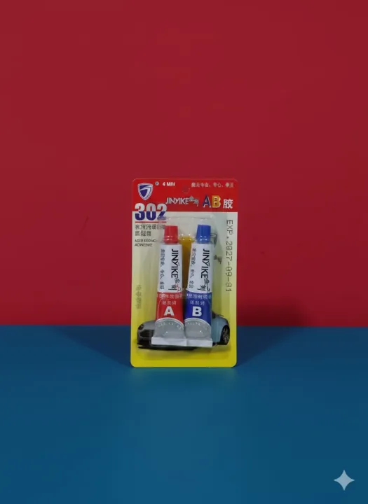 Jinyike Structure Bonding Strength 302 Epoxy AB Metallic Glue, Magic ...