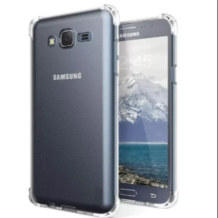 Samsung J5 Anti Shock and Anti-Scratch Resistant Clear View Transparent ...