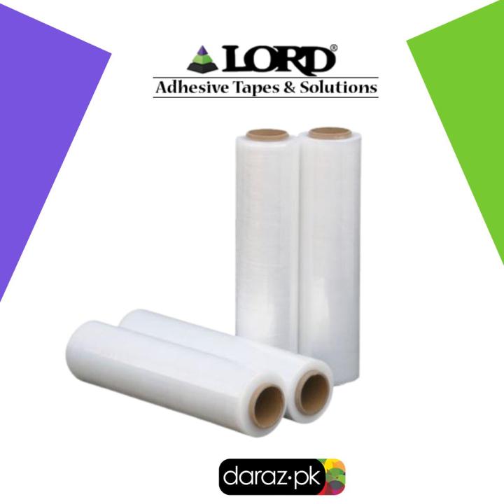 Lord Tapes Stretch Wrap Film | Size: 20 Inch - Weight: 1.2 KG | Shrink ...