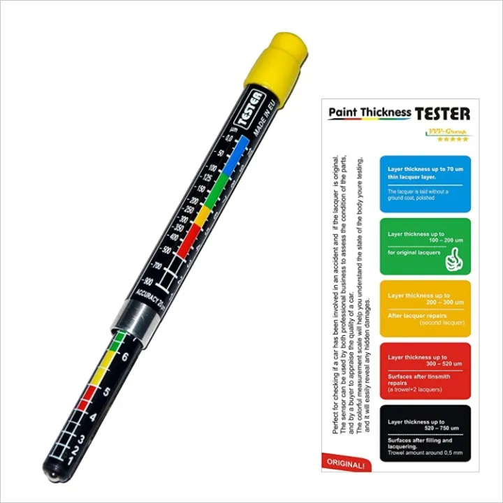 Car Paint Thickness Tester Pen / Auto Lak Test Gauge / Car Accident ...