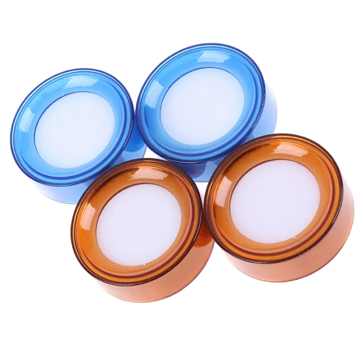 2PCS/Lot Plastic Round Case Finger Wet Sponge Damper for Casher Count ...