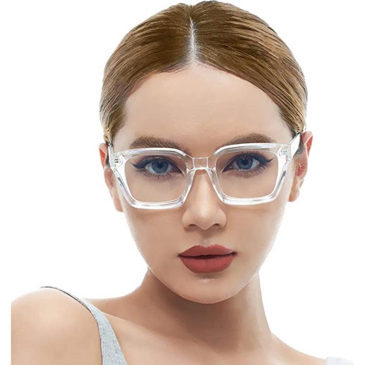 Transparent Frame Glasses For Ultimate Eye Protection For Both Men And ...