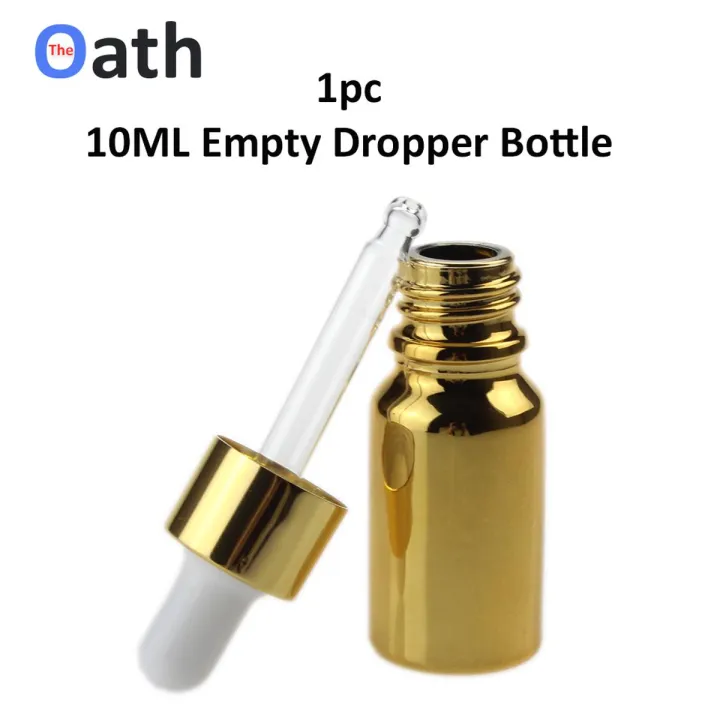 1pc Empty Glass Dropper Bottle for Serum, Essential Oil, Cuticle Oils ...