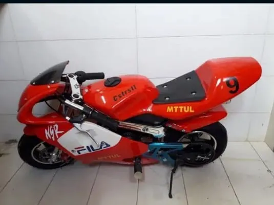 Pocket Rocket Mini Moto 50cc -(FILA) Red | Daraz.pk