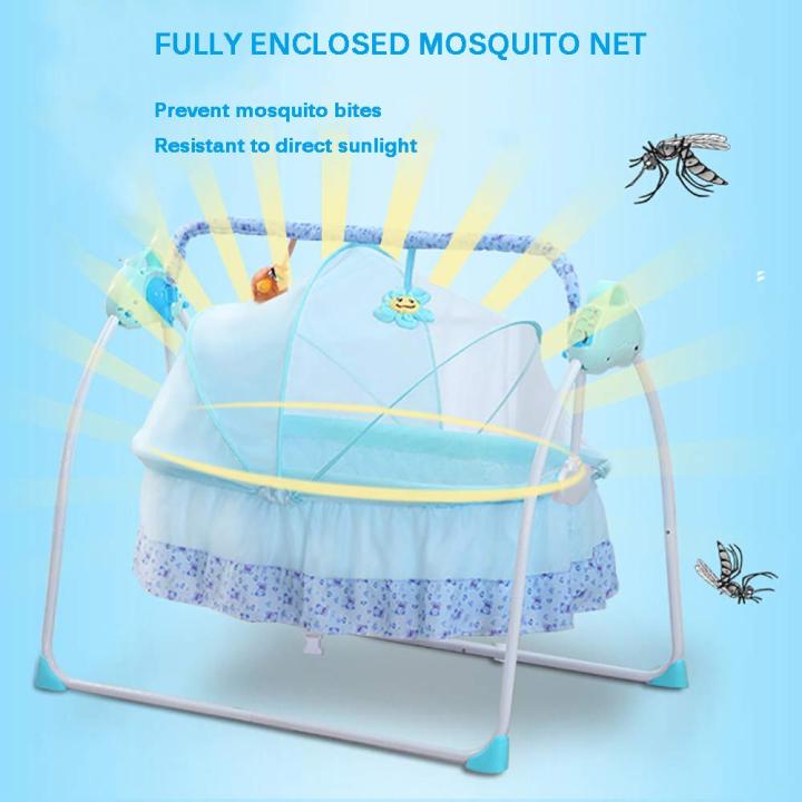 Baby Automatic Swinger Comfort Cradle - New Born Baby Swing Intelligent ...