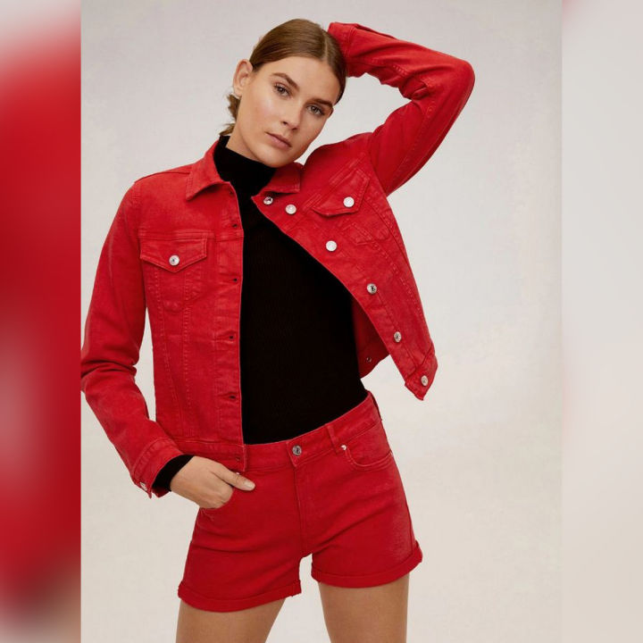 SPRINTER Denim Jacket Lycra Fabric | Daraz.pk
