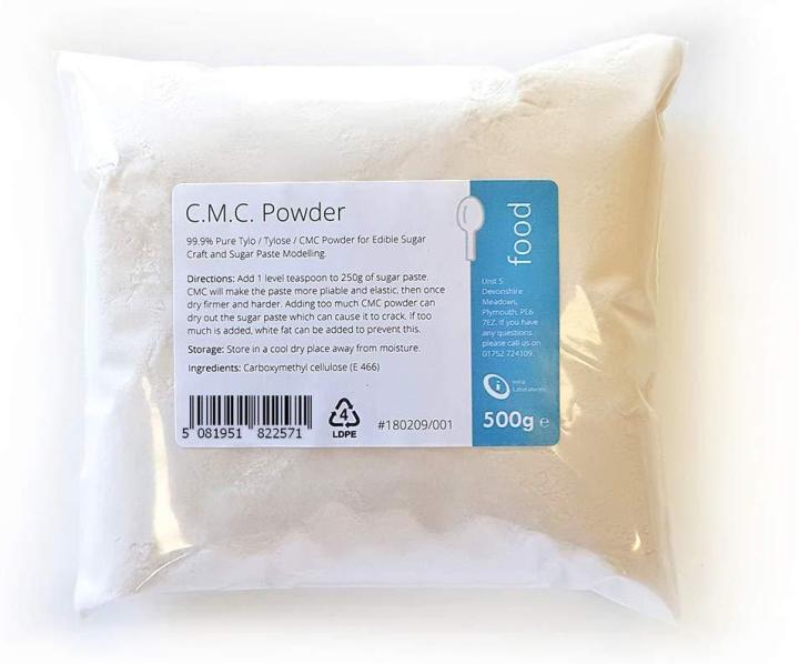 Intralabs Pure CMC Powder 500g Tylo Tylose Gum Tragacanth Sub Cake ...