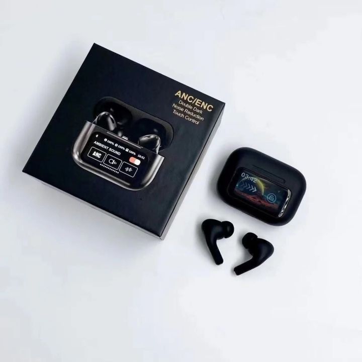 A9 Pro Touch Screen AirPods Pro - A9 Wireless Earbuds with Active Noise ...