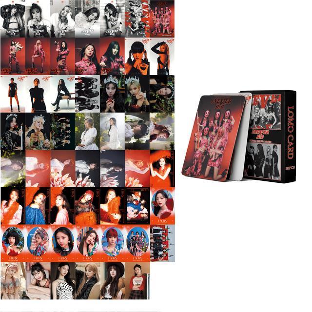 55pcs/set Kpop GIDLE Photocards I NEVER DIE Album Lomo Cards (G)I-DLE Girls I Burn Photo Card ...