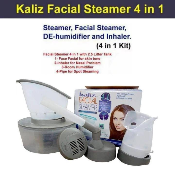 Kaliz Facial Steamer 4 in 1 Original - Humidifier - Inhaler - Spot ...