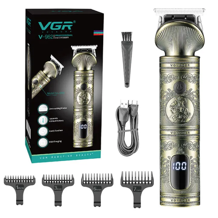 VGR V-962 Metal Professional Hair Beard Clipper For Men Grooming ...
